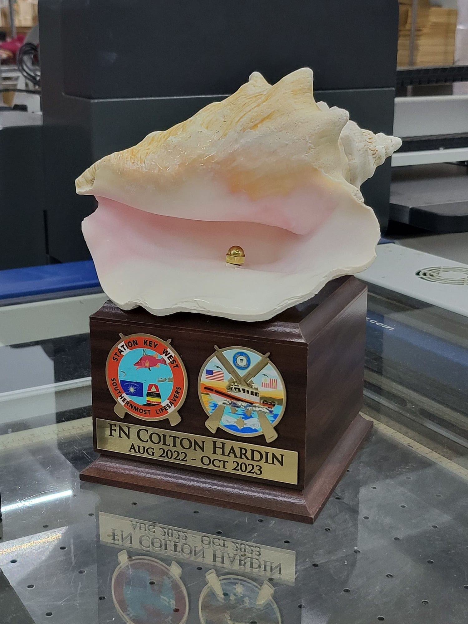 Custom Trophy Coast Guard– Stocking Factory
