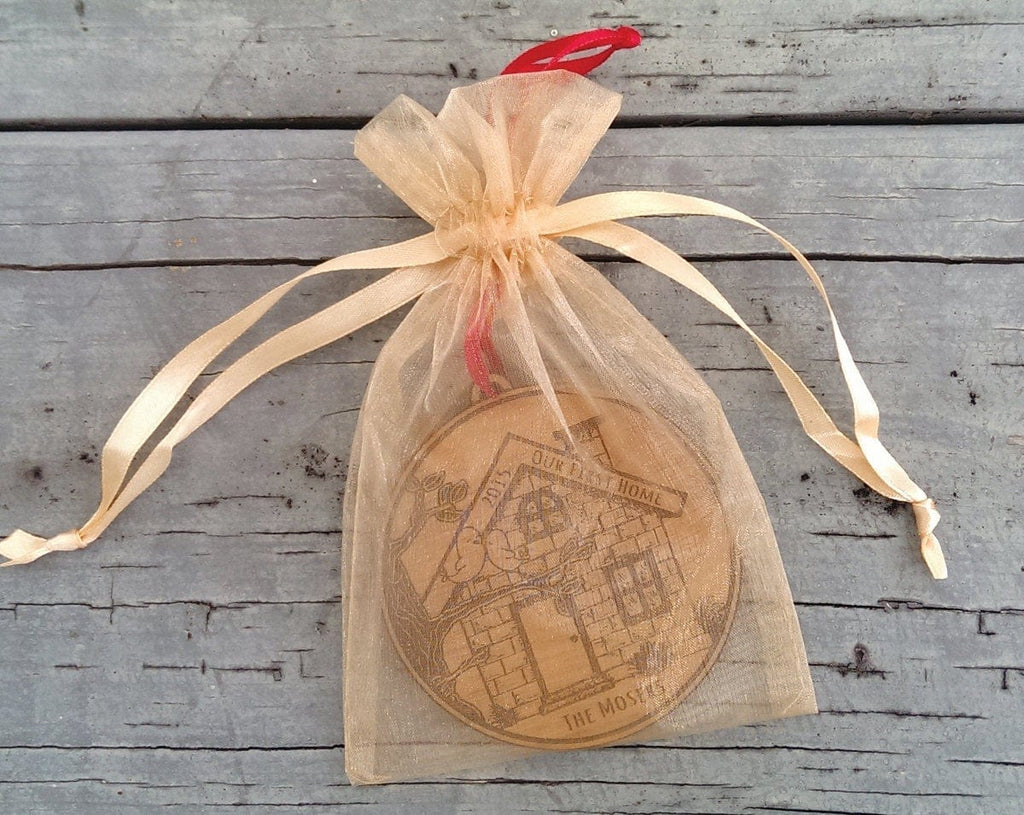 Our First Home Christmas Ornament First House Ornament Personalized Ch ...